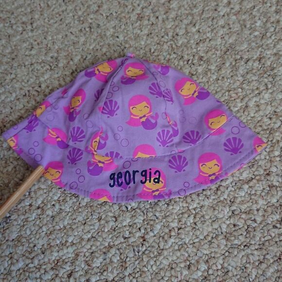 Sunpoint | Accessories | Sunpoint Toddler Girls Mermaid Seashell Sun ...